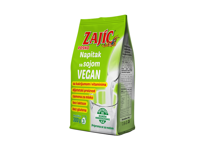 ZAJIC SOJINO MLEKO VEGAN 300G