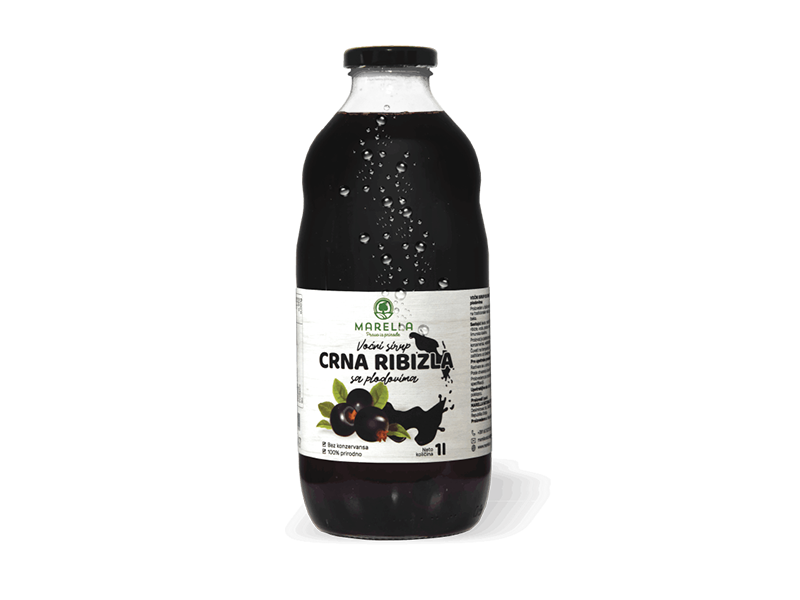 VOĆNI SIRUP CRNA RIBIZLA 1L